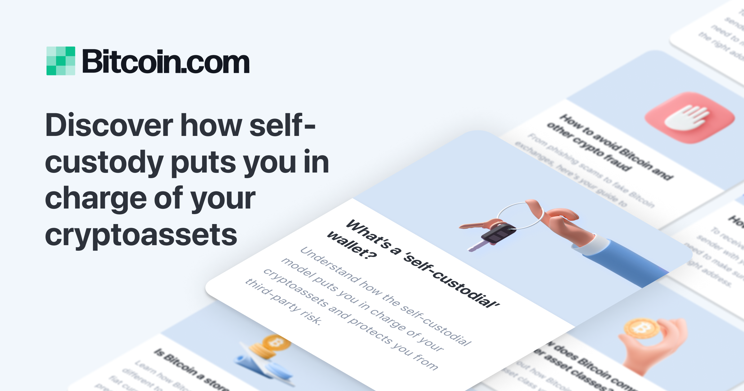 What's a self-custodial wallet? | Learn all about Bitcoin, crypto, and DeFi | Get Started with ...